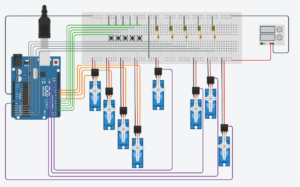 Commande d'aiguilles et tracé d'itinéraires avec Arduino
