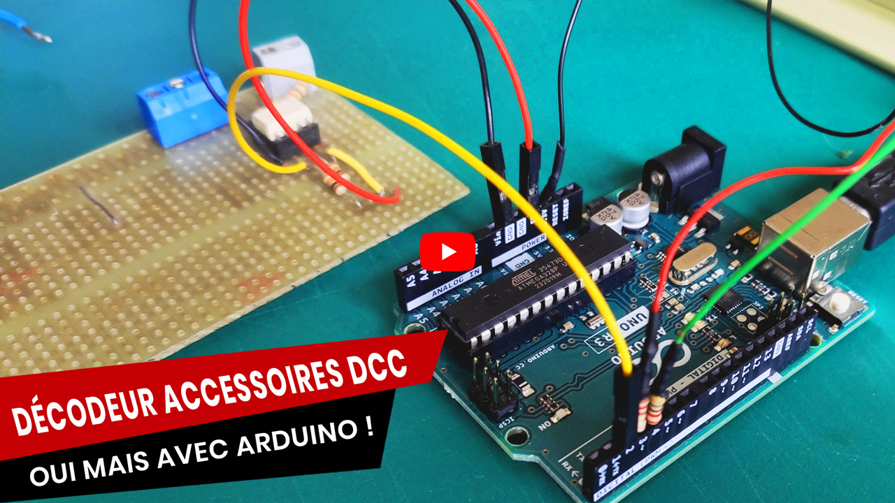 🔧 Décoder les trames DCC avec Arduino – Tutoriel complet 🚂